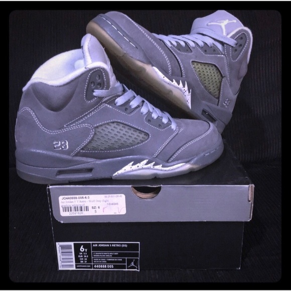 Jordan | Shoes | Wolf Grey 5s | Poshmark